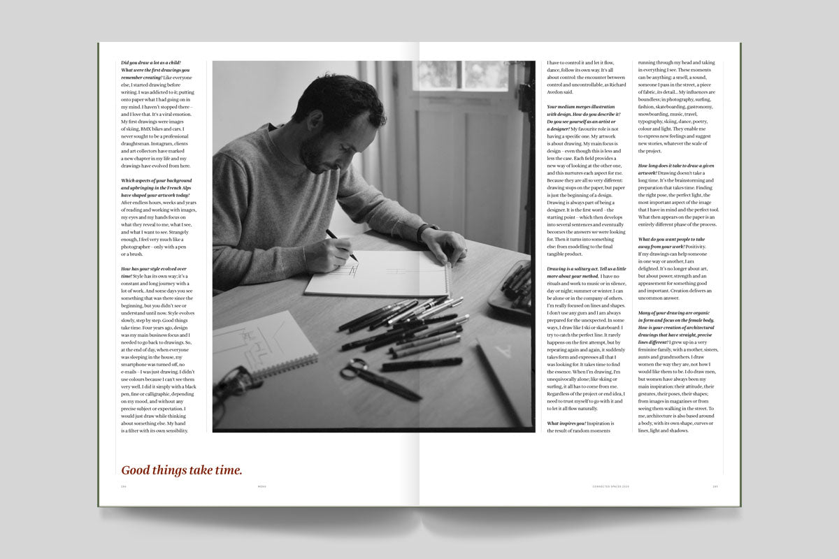 Menu – Frederic Forest